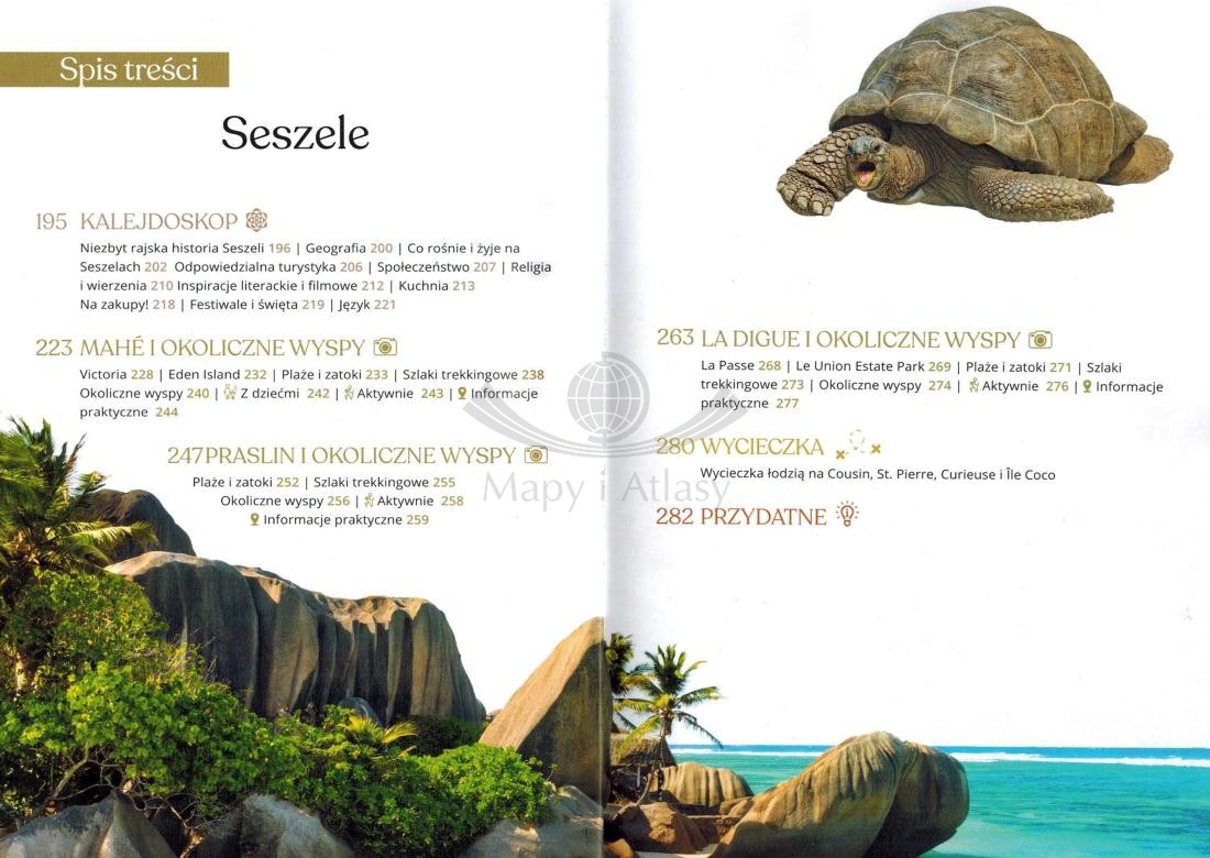 MAURITIUS I SESZELE PRZEWODNIK + MAPA PASCAL