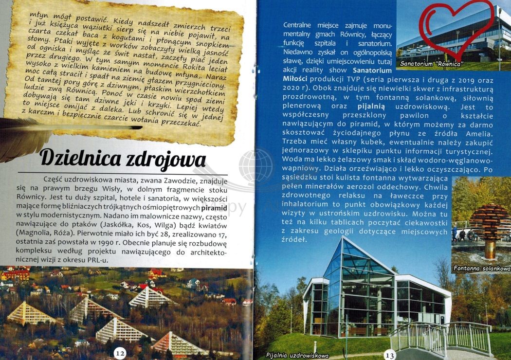 USTROŃ PRZEWODNIK PO ATRAKCJACH Z MAPAMI