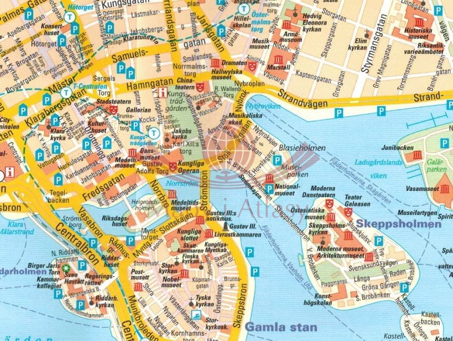 MORZE BAŁTYCKIE MAPA WODOODPORNA SKŁADANA RKH