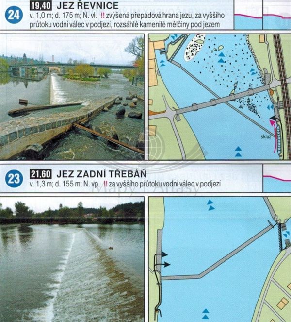 BEROUNKA MAPA KAJAKOWA TURYSTYCZNA SHOCART