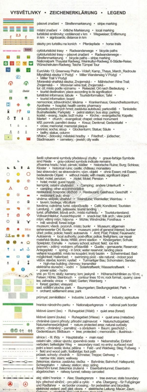 PODYJE WODOODPORNA SKŁADANA MAPA TURYSTYCZNA 44 GEODEZIE