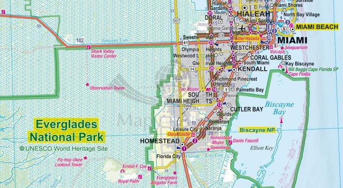 FLORYDA MAPA SAMOCHODOWA EXPRESSMAP