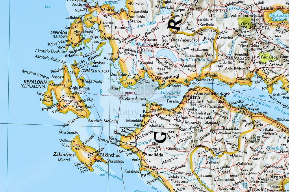 GRECJA MAPA MAGNETYCZNA NG