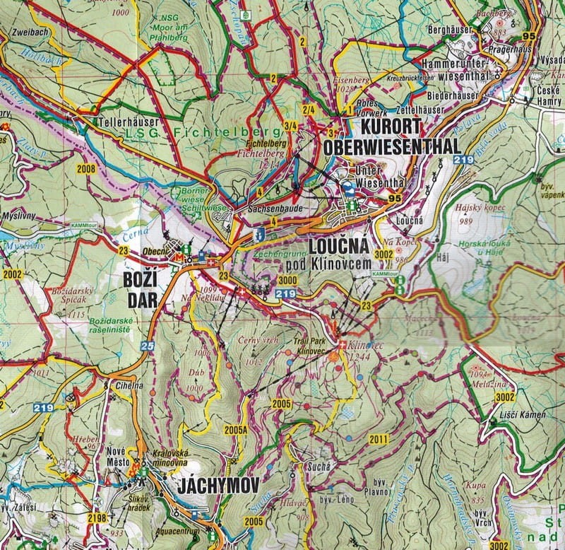 KARLOVE VARY MAPA SKŁADANA TURYSTYCZNA