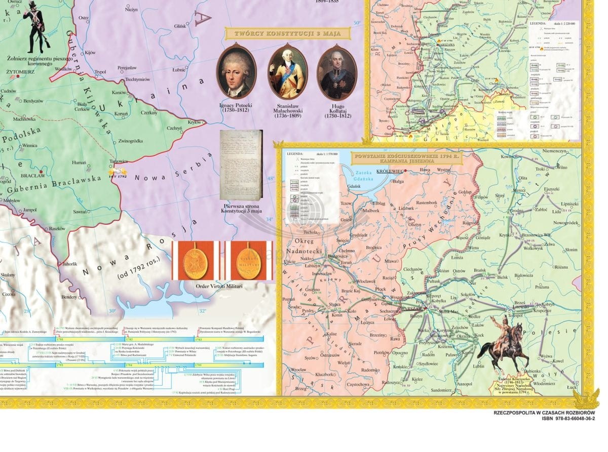RZECZPOSPOLITA W OKRESIE ROZBIORÓW FOTOTAPETA