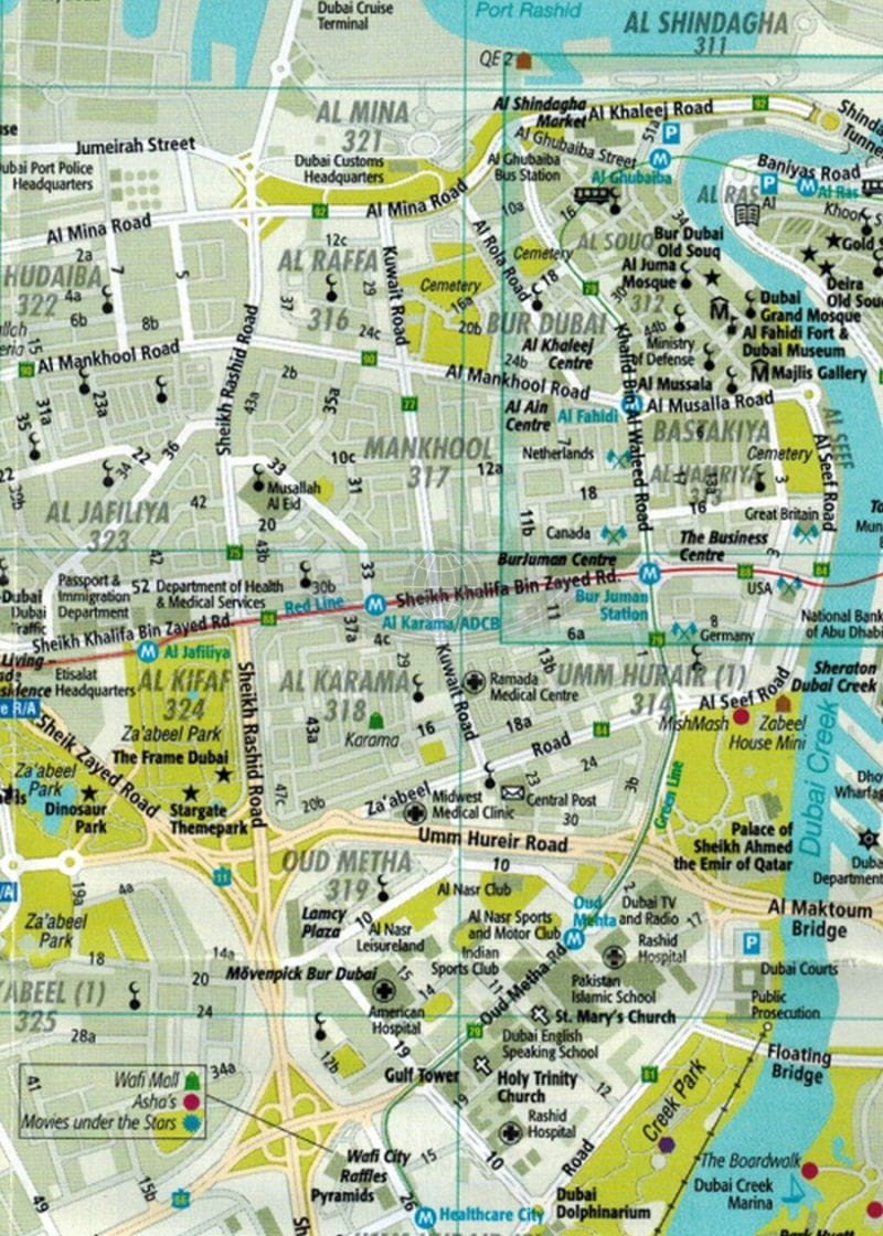 DUBAJ PRZEWODNIK Z MAPĄ DUMONT