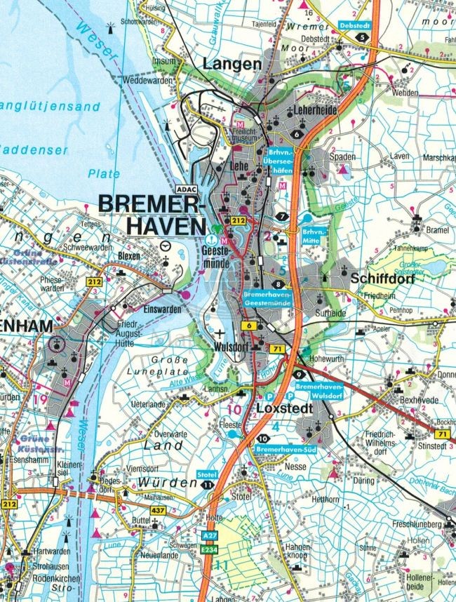 DOLNA SAKSONIA MAPA SKŁADANA FREYTAG & BERNDT