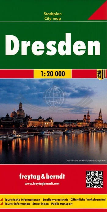 DREZNO MAPA TURYSTYCZNA SKŁADANA FB