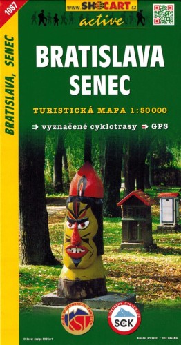 BRATYSŁAWA. SENEC. MAPA TURYSTYCZNA 1087 SHOCART