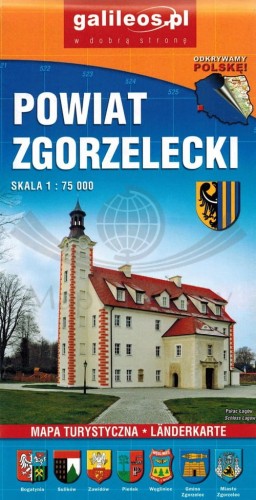 ZGORZELEC SKŁADANA MAPA SAMOCHODOWA