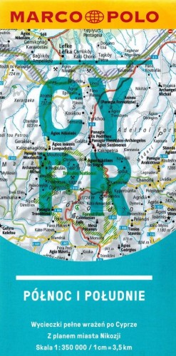 CYPR PÓŁNOCNY I POŁUDNIOWY PRZEWODNIK Z MAPĄ