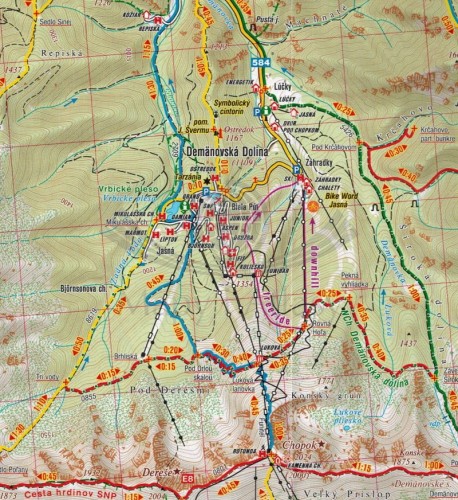 CHOPOK SKŁADANA MAPA TURYSTYCZNA 475 SHOCART