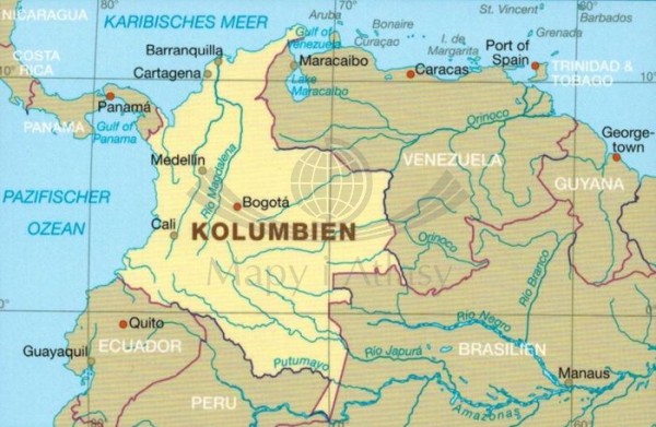 KOLUMBIA SKŁADANA MAPA WODOODPORNA REISE KNOW-HOW