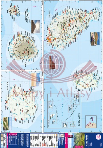 WYSPY ZIELONEGO PRZYLĄDKA MAPA WODOODPORNA RKH
