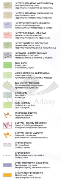 LUBLINA MAPA SKŁADANA PLAN MIASTA KARTPOL