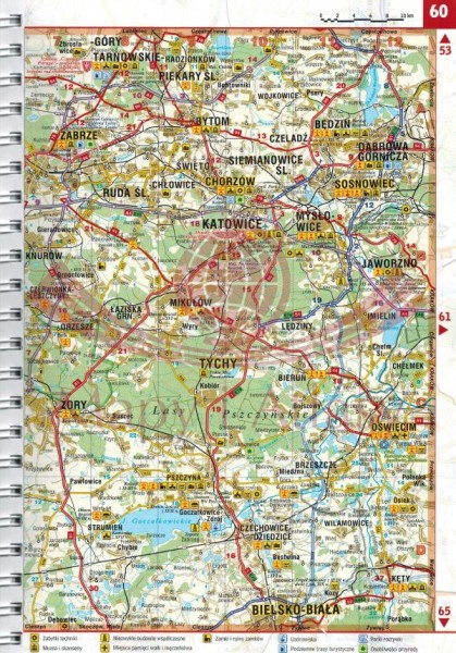 POLSKA 1:250 000 ATLAS SAMOCHODOWY TURYSTYCZNY DEMART